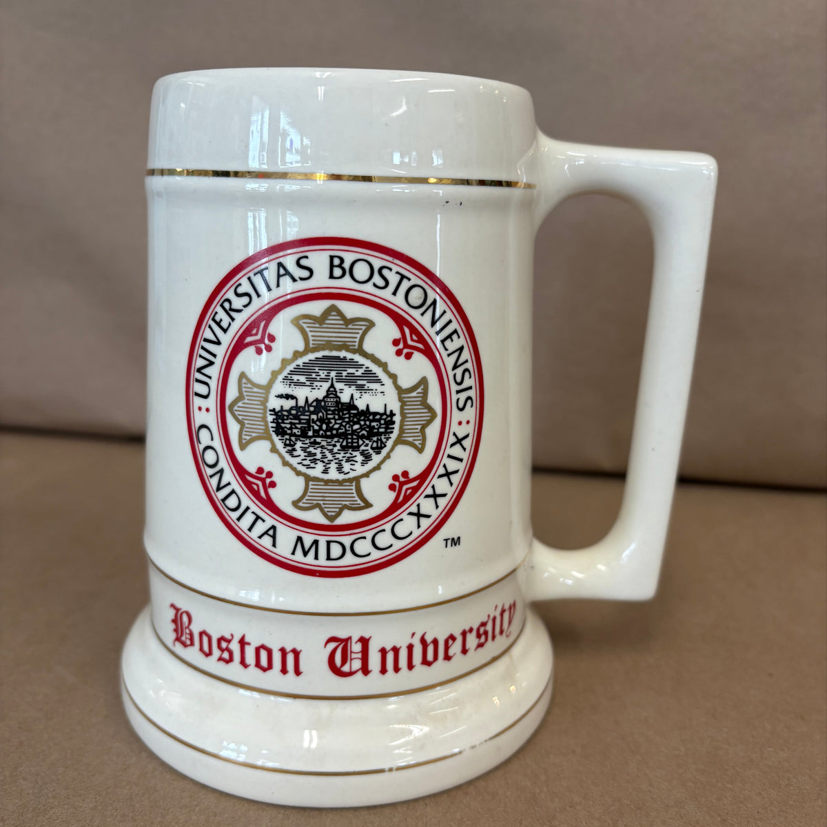 Vintage stein Boston University – Barnacle Betty's Antique and Art Emporium